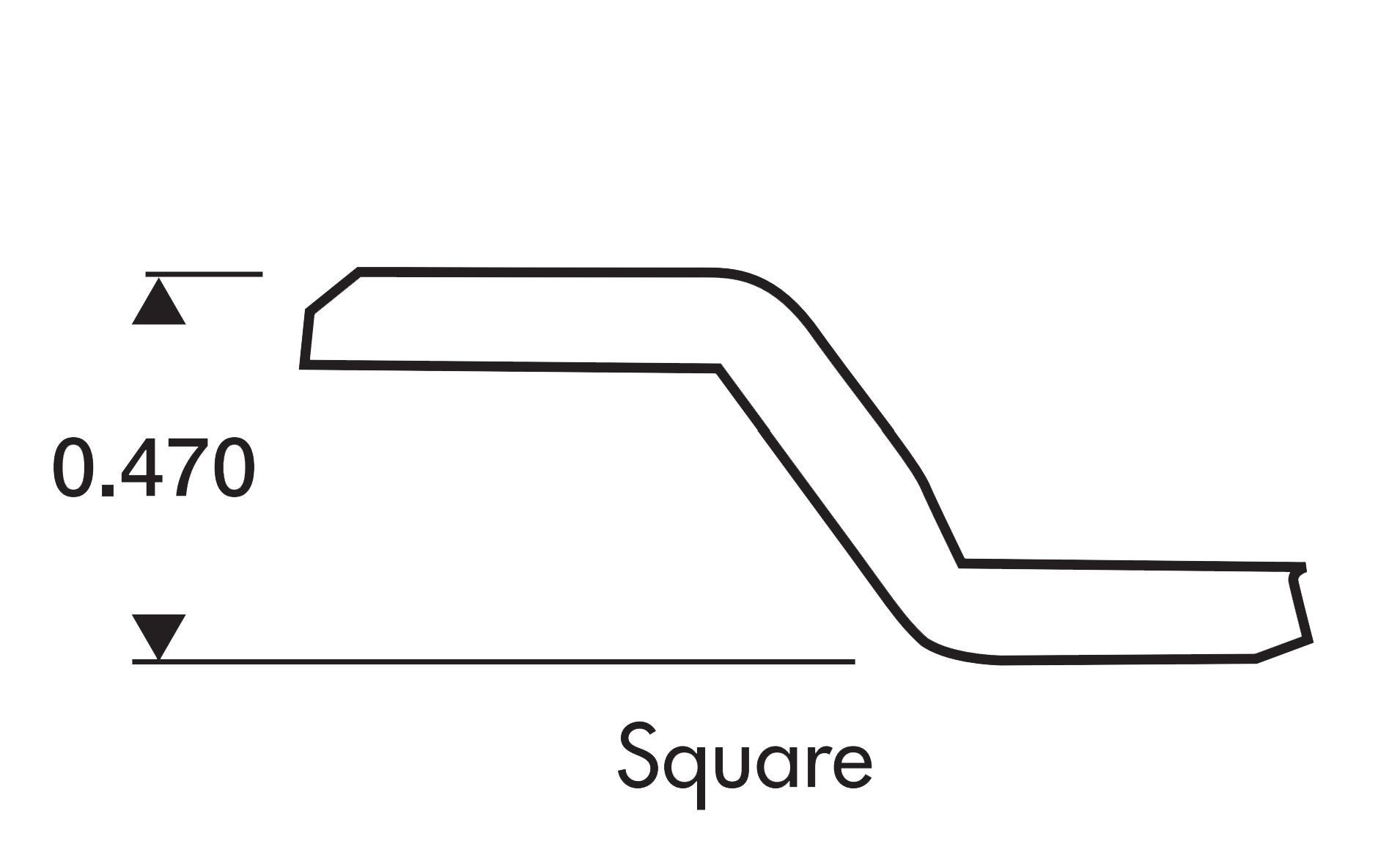 2-Panel Shaker Smooth Hollow Core White Primed Composite Interior Door ...
