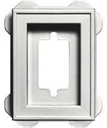 Low Profile Inset Block For Electrical Outlets - Dealer's Warehouse